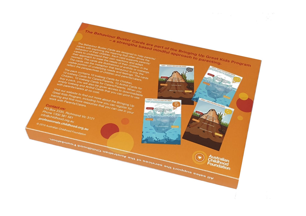 Bringing Up Great Kids - Behaviour Buster Cards – Australian Childhood ...